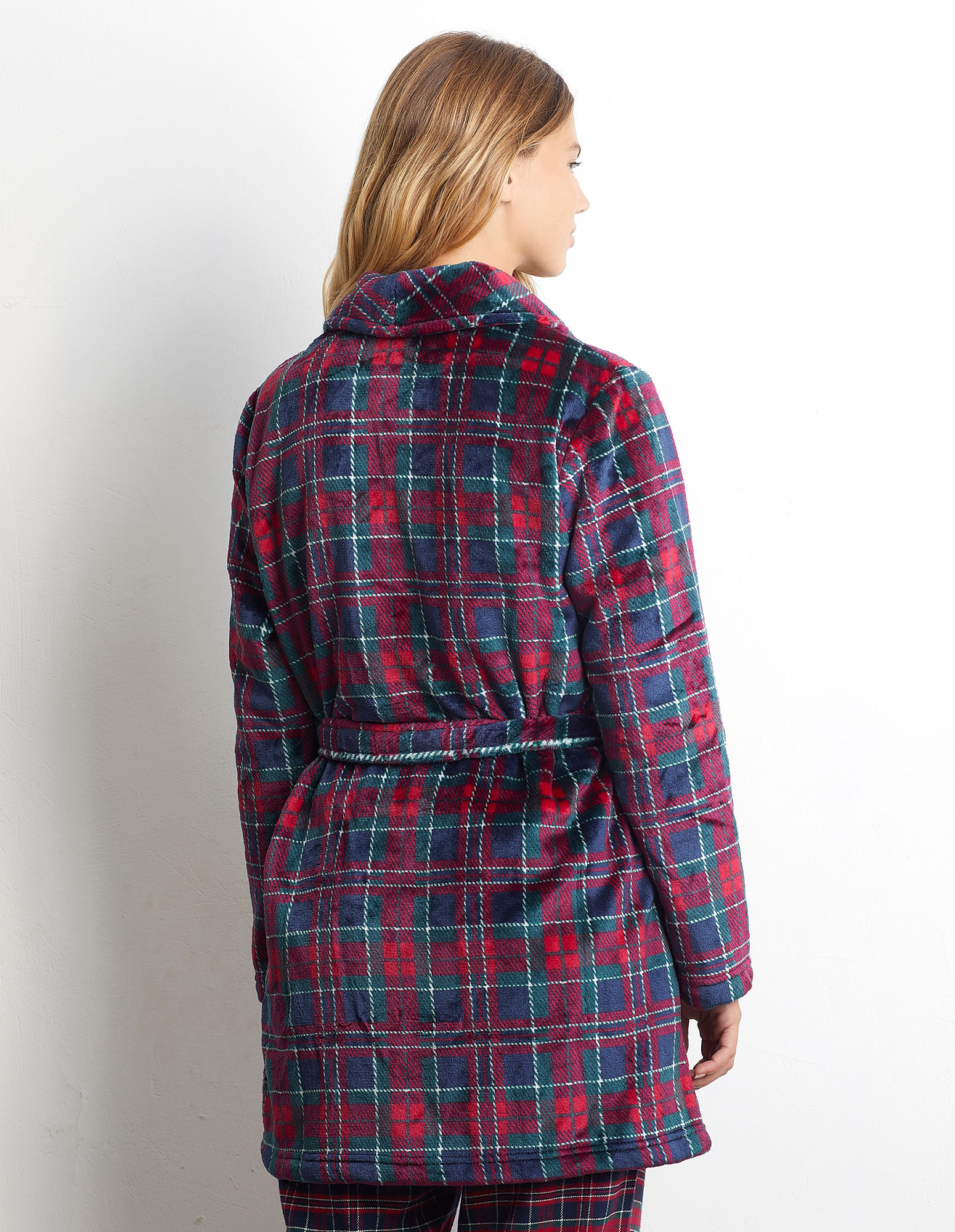 Unisex tartan robe Farm Family - Yamamay