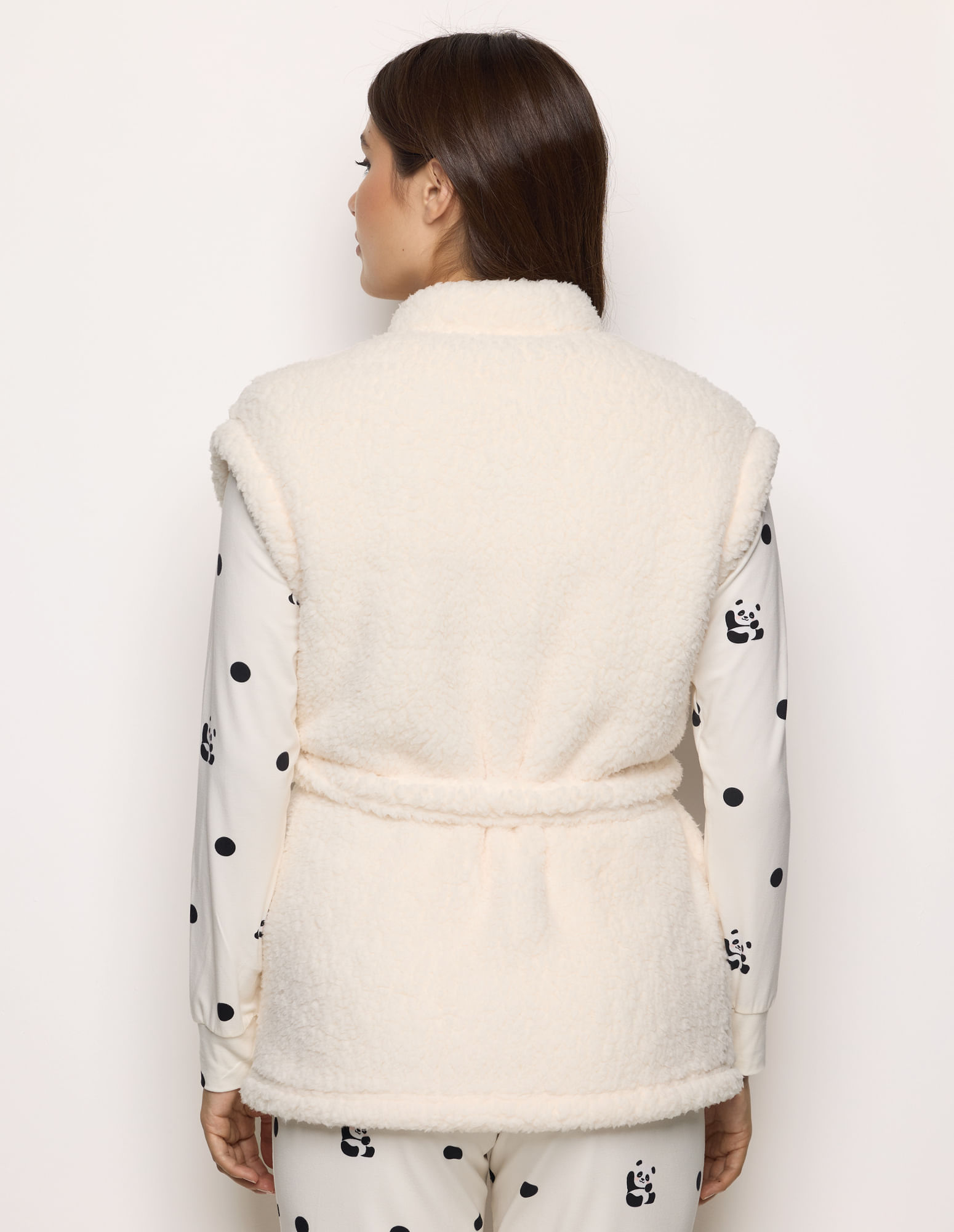 Soft and warm dressing gown Mix and Match. - Yamamay